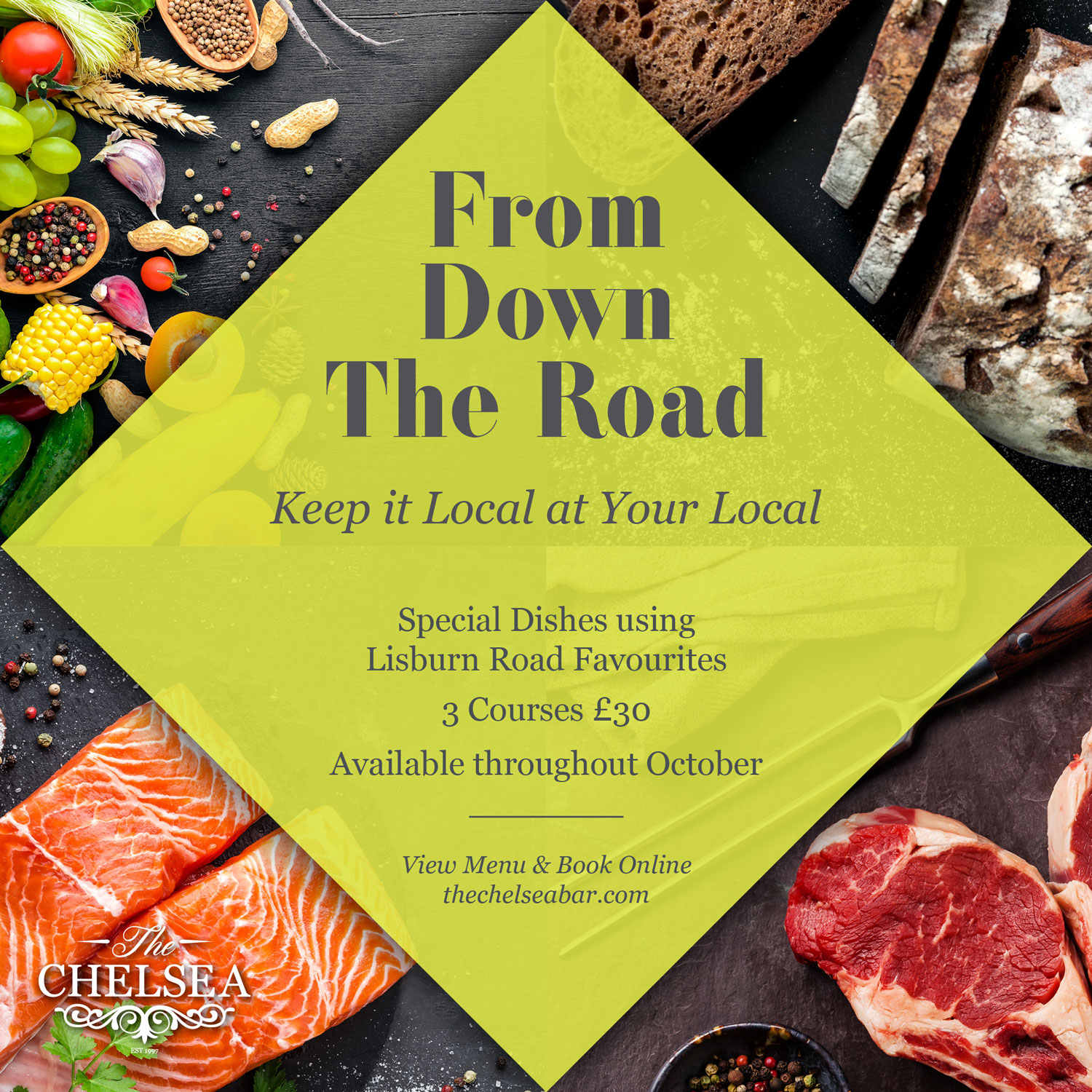 Bar Restaurant Lisburn Road: The Chelsea Belfast